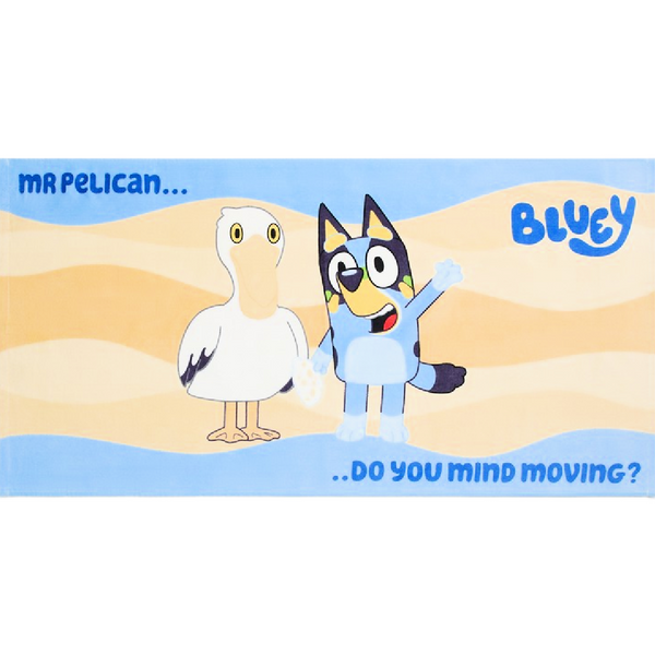 Bluey | Pelican Towel | Little Gecko