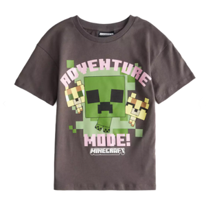 Minecraft | Adventure Mode Short Sleeve T-Shirt | Little Gecko