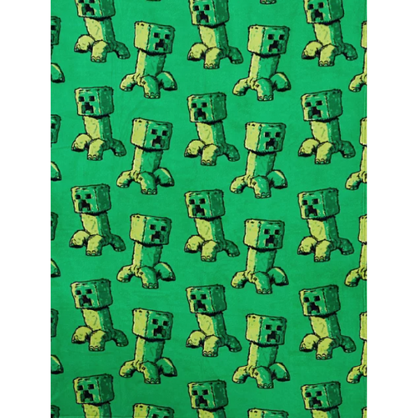Minecraft | All Over Print Fleece Pyjamas | Little Gecko